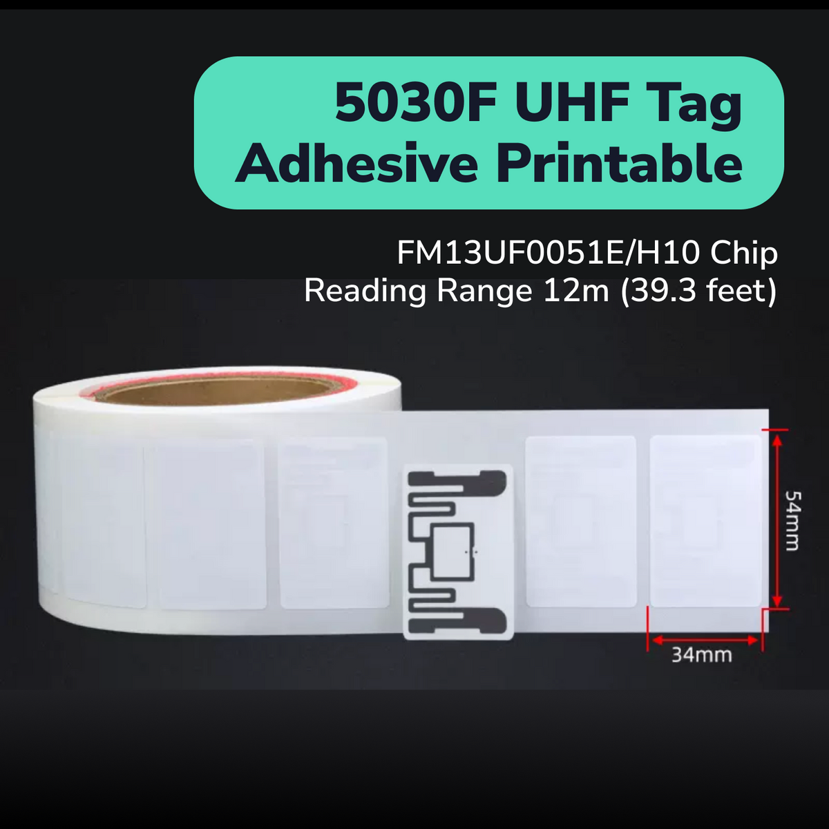 Long Range 860mhz-960mhz ISO18000-6C UHF RFID Asset Tags EPC Class1 ...