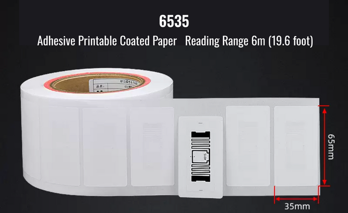 RFID Long Rnage UHF Anti Metal Tags Sticker PET Waterproof 3M Adhesive