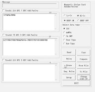 Software Download for MSR605X 3-Track Encoder